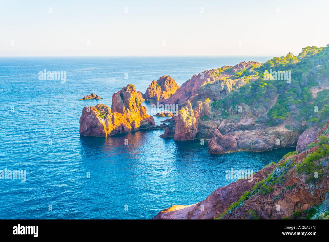 Cap du Dramont in France Stock Photo - Alamy