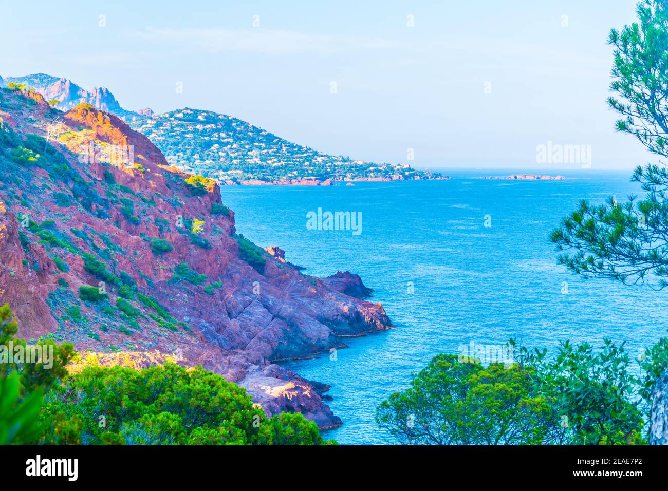 Cap du Dramont in France Stock Photo - Alamy
