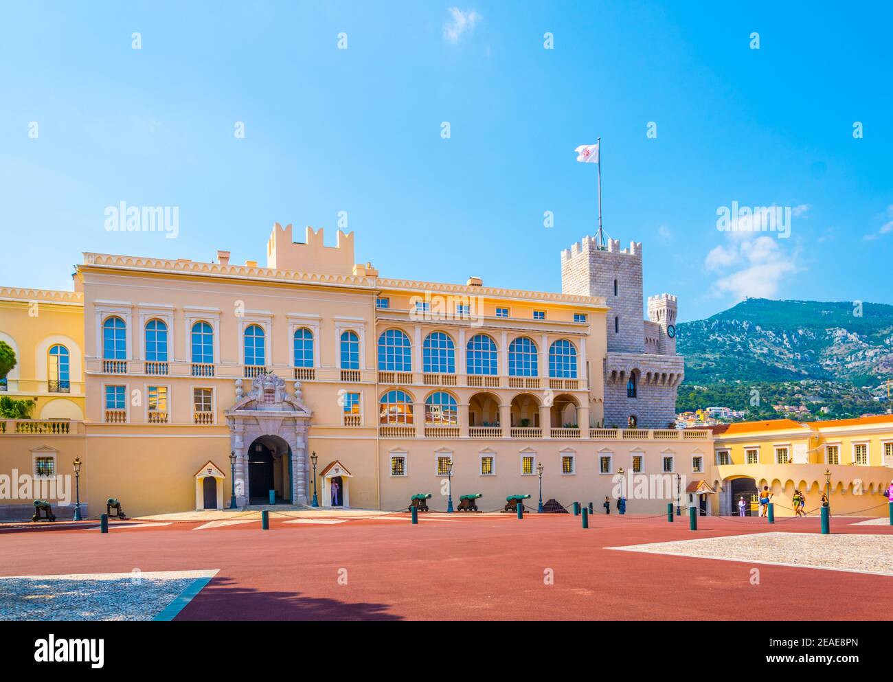 Palace of Prince of Monaco Stock Photo - Alamy