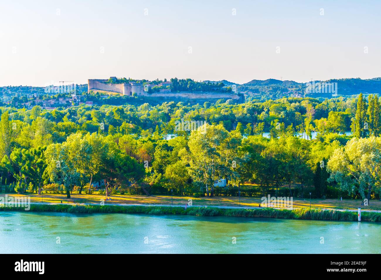 Fort Saint Andre in Avignon, France Stock Photo - Alamy