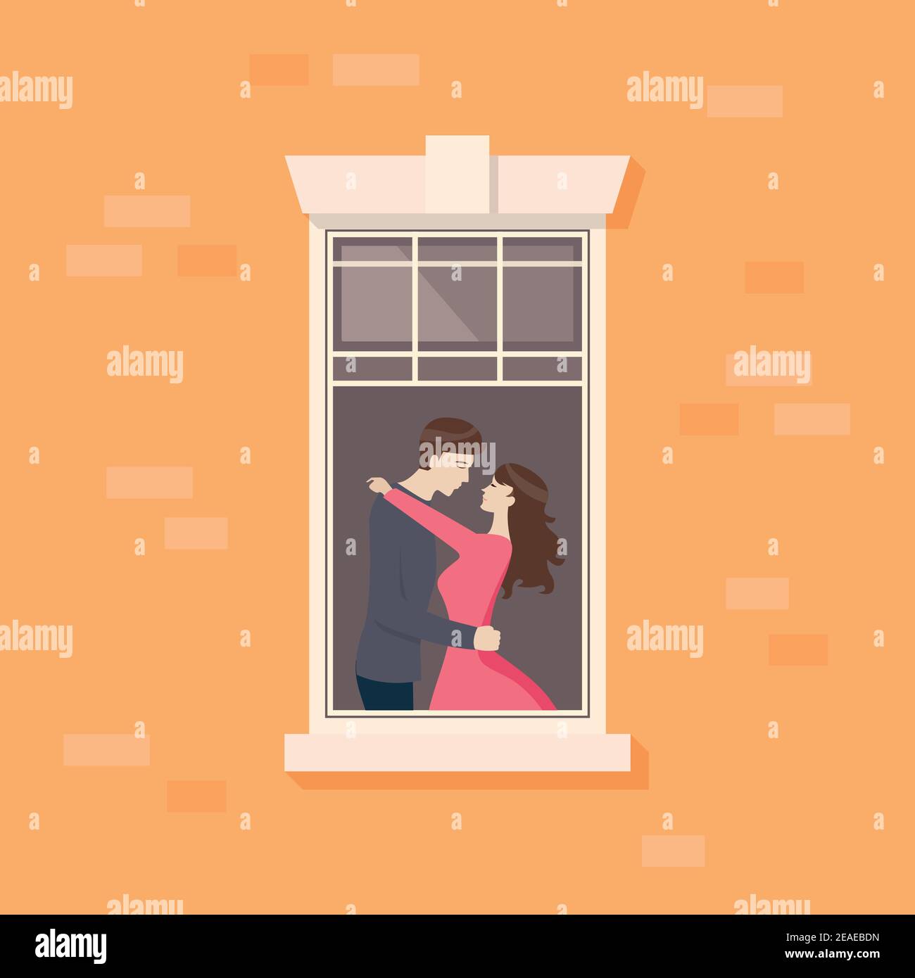 Kissing you vector vectors hi-res stock photography and images - Alamy