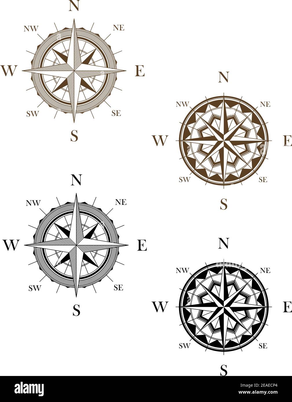 Antique Compass Designs