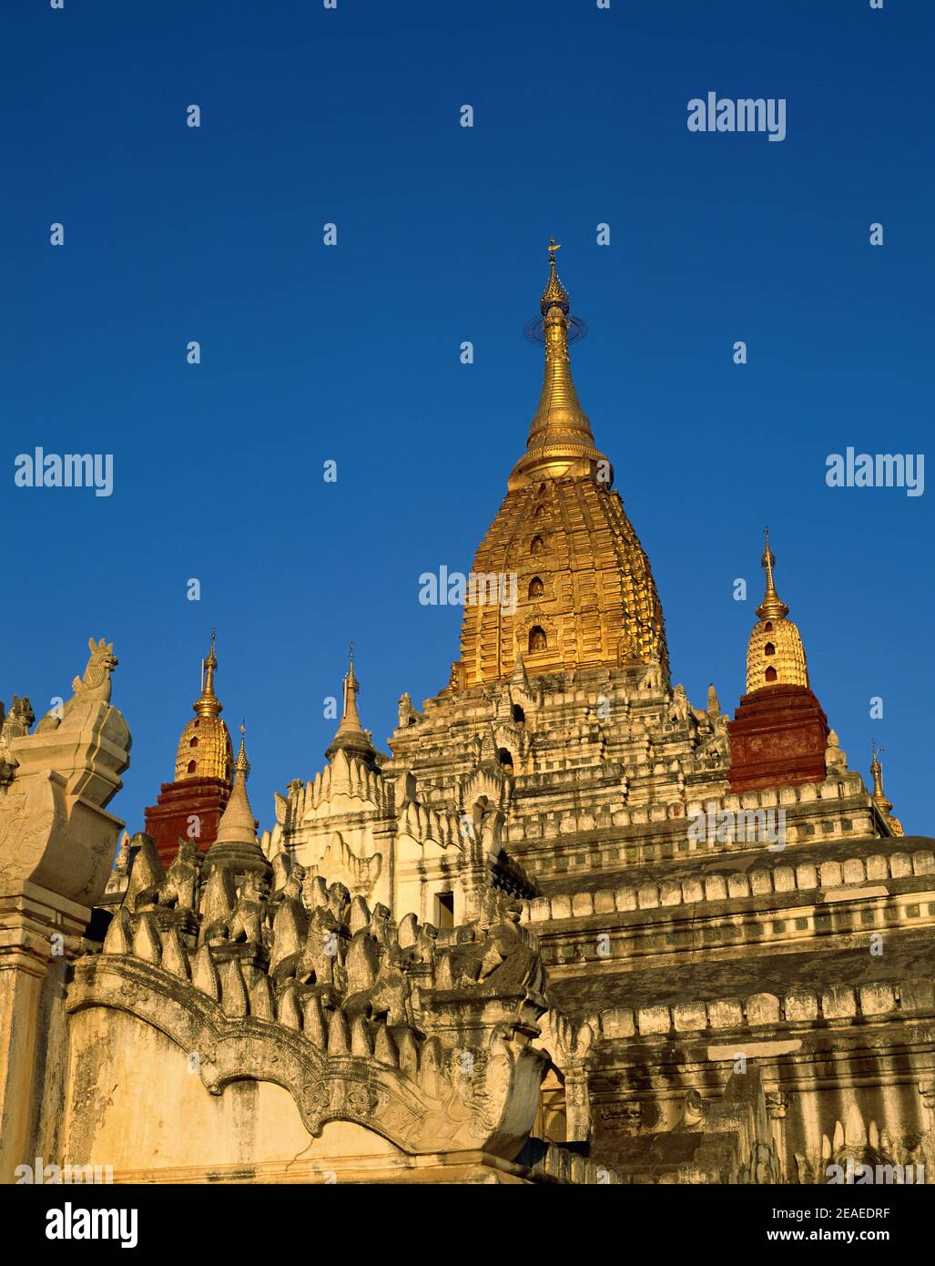 Asia,Myanmar, Bagan,the Ananda Temple stupa Stock Photo - Alamy