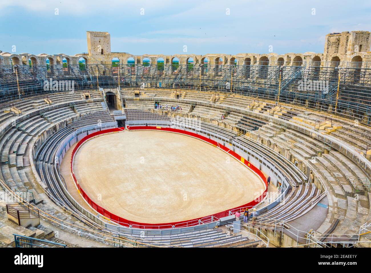 Arles Amphitheatre, France Stock Photo - Alamy