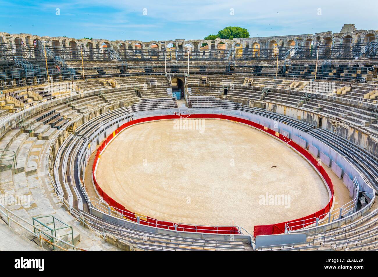 Arles Amphitheatre, France Stock Photo - Alamy