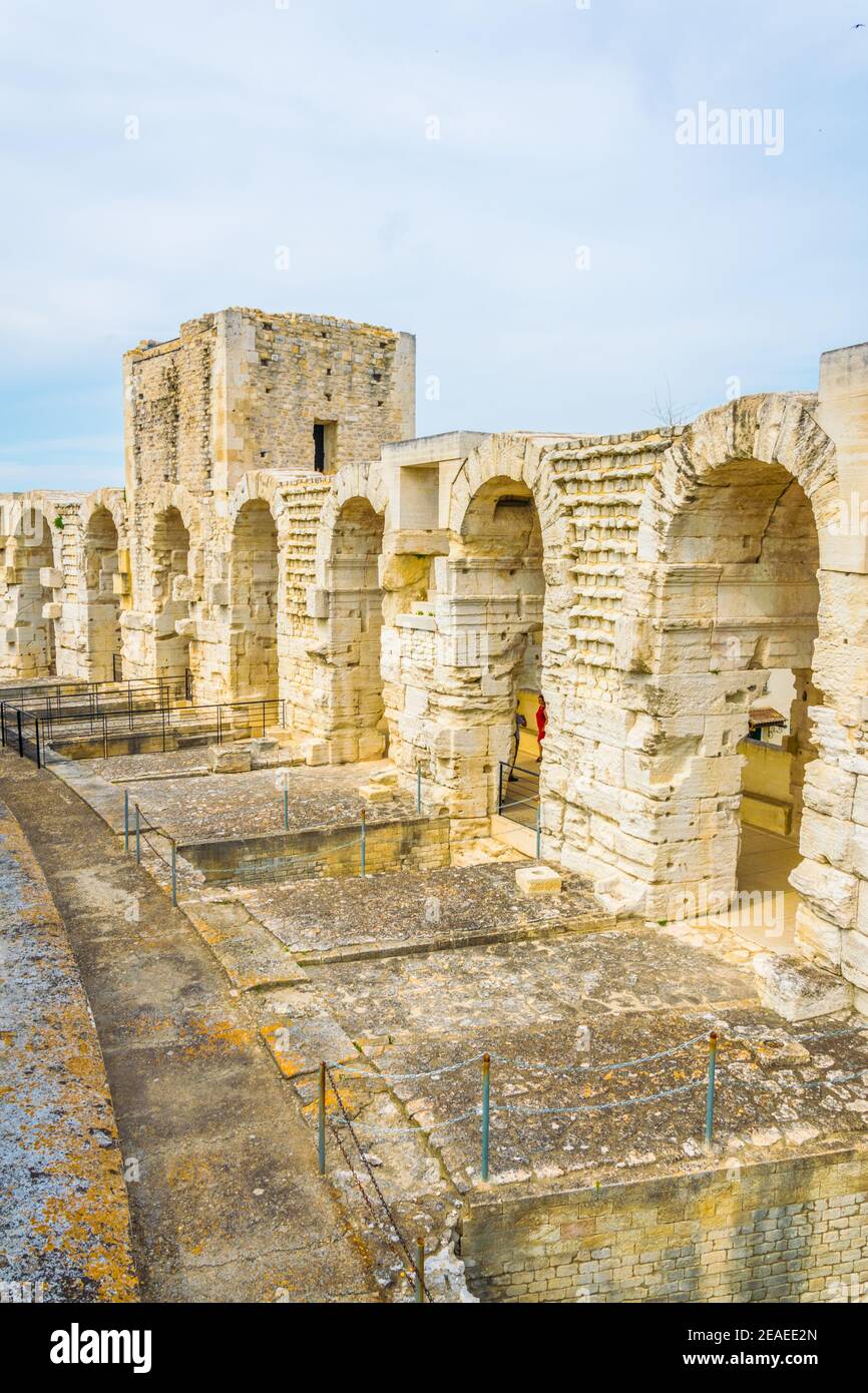 Arles Amphitheatre, France Stock Photo - Alamy