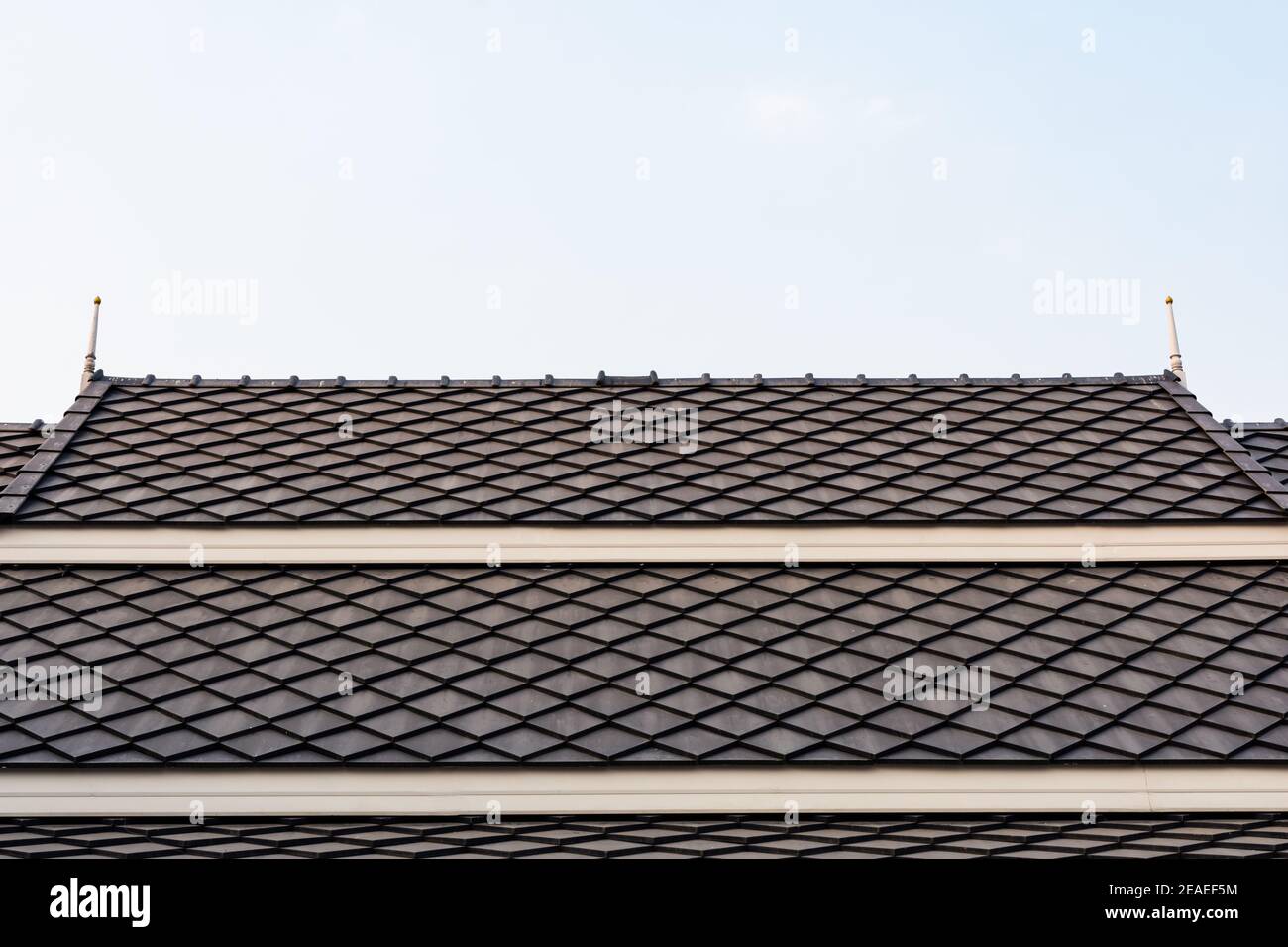 Roof home, Thai style vintage classic structure Stock Photo - Alamy