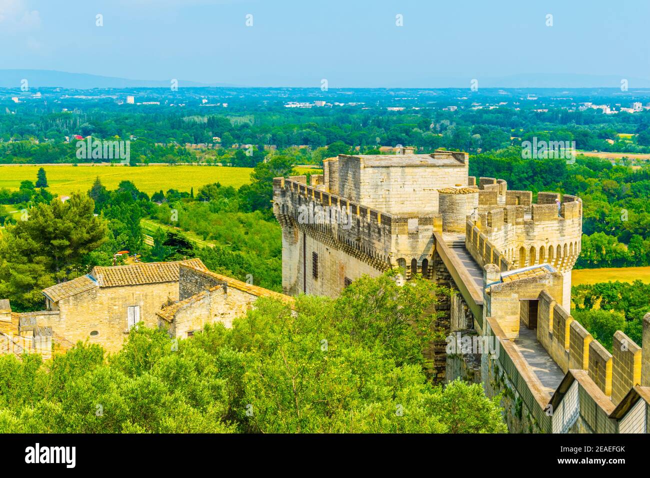 Fort Saint Andre in Avignon, France Stock Photo - Alamy