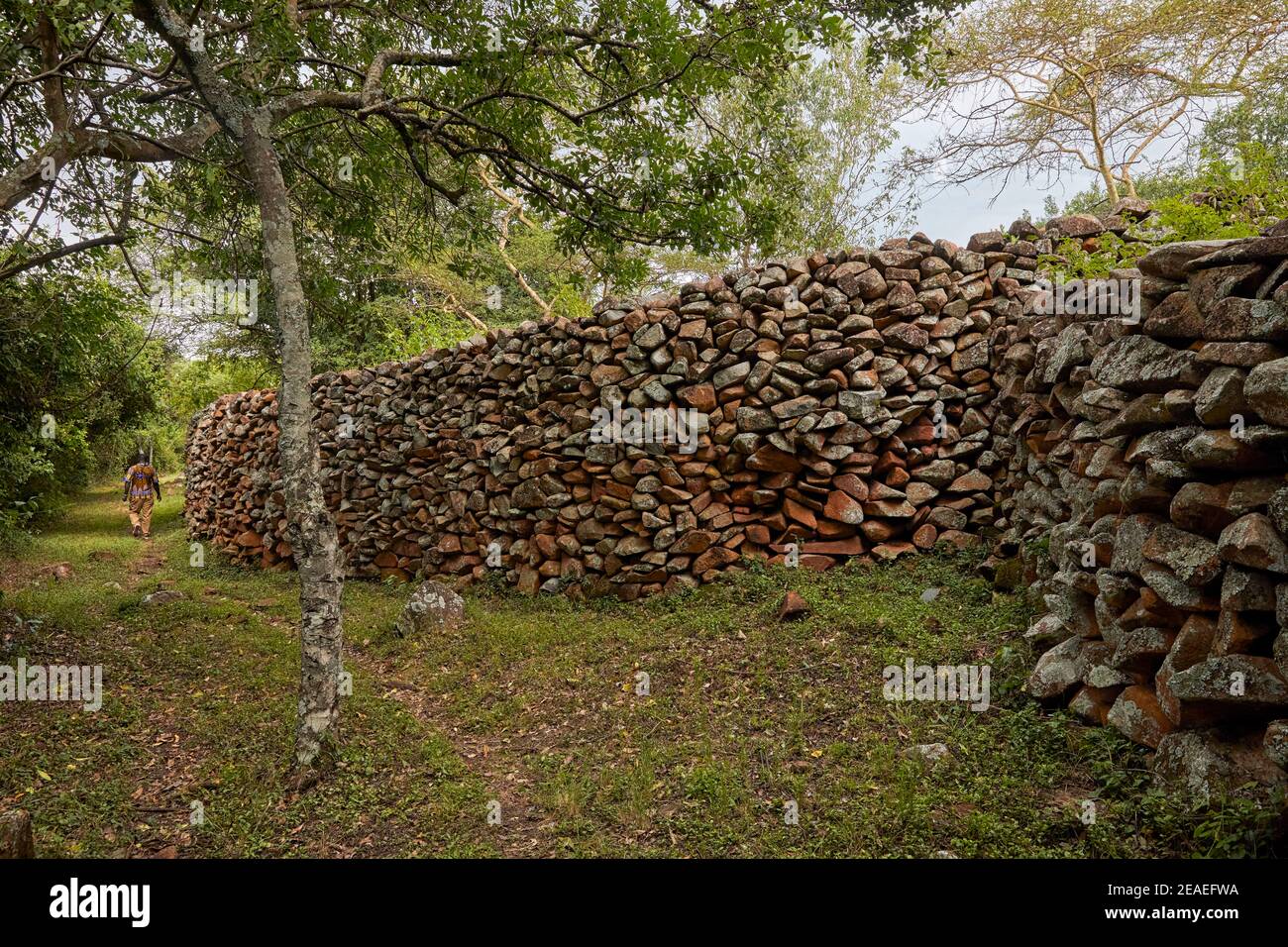 Koketch Complex at Thimlich Ohinga complex (UNESCO) in Kenya, Africa ...