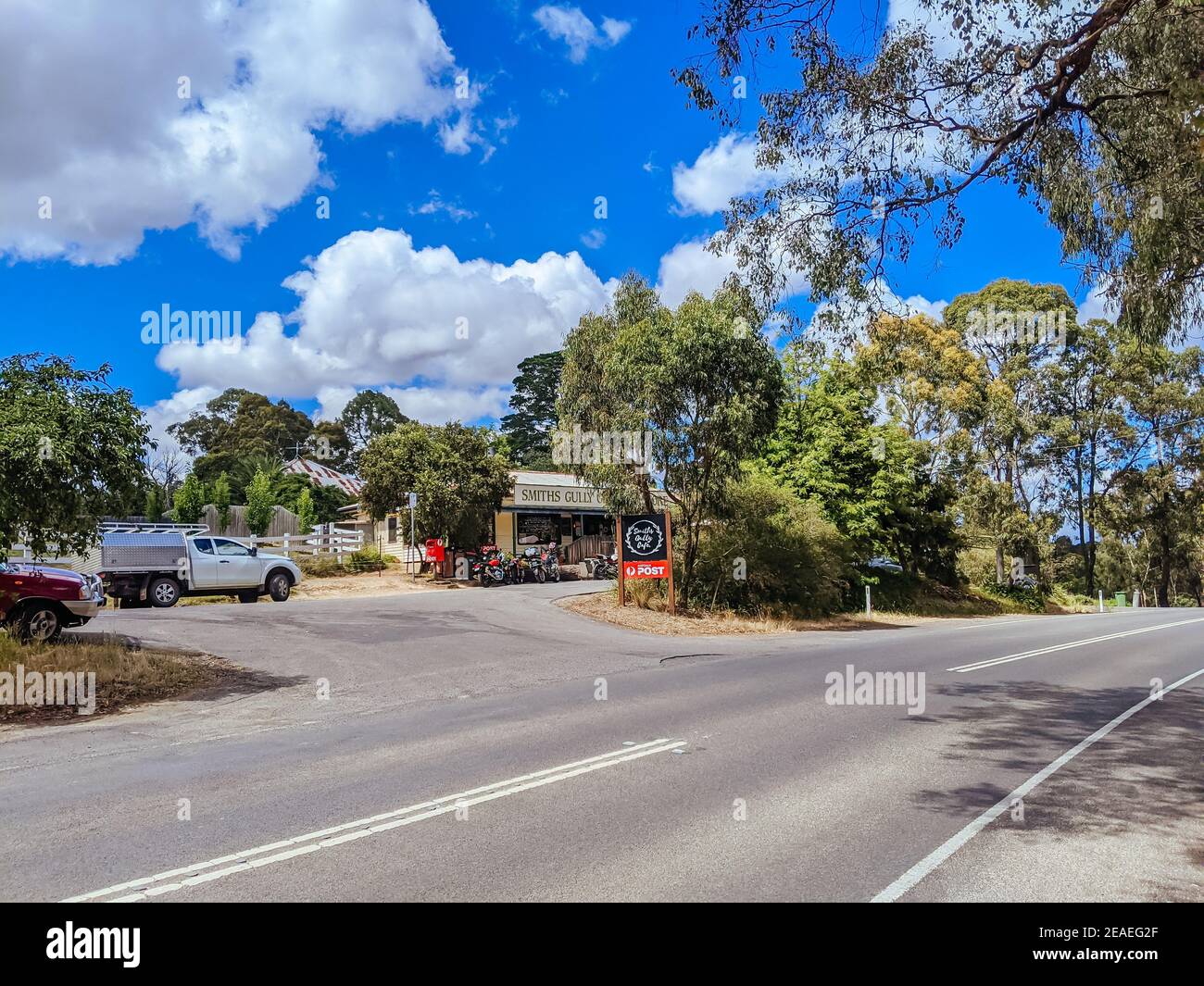 Victorian Rural Country Town in Australia Stock Photo - Alamy