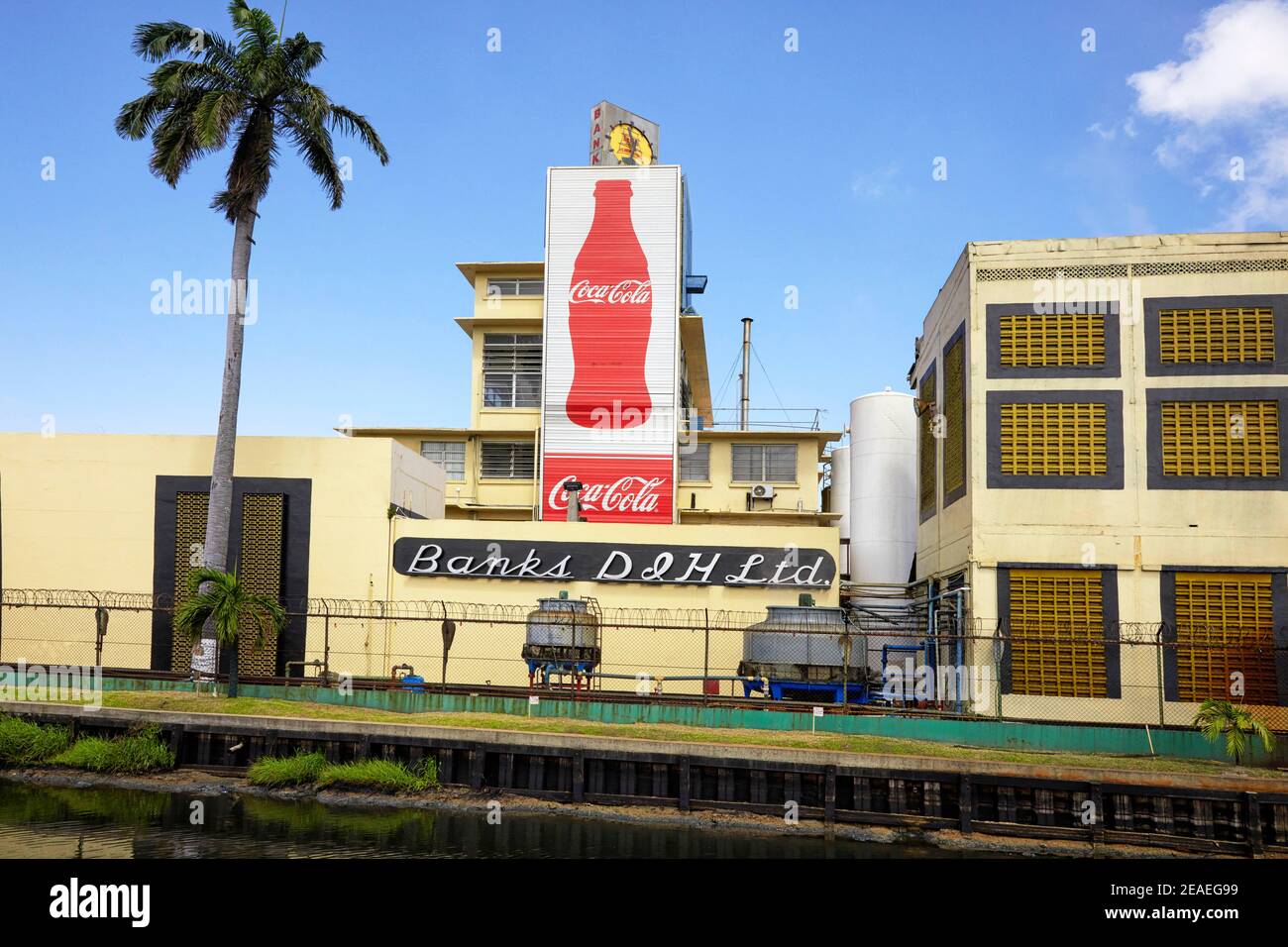 Coca-Cola Factory in Georgetown, Guyana Stock Photo - Alamy