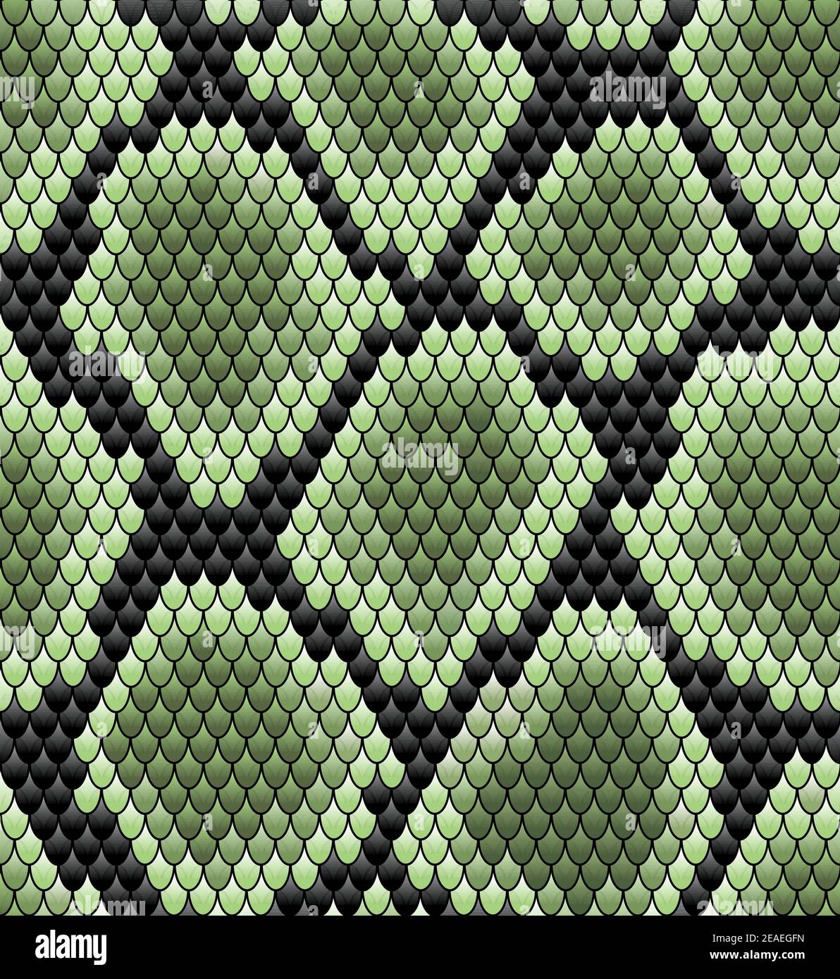 Green seamless snake skin pattern for background design Stock Vector ...