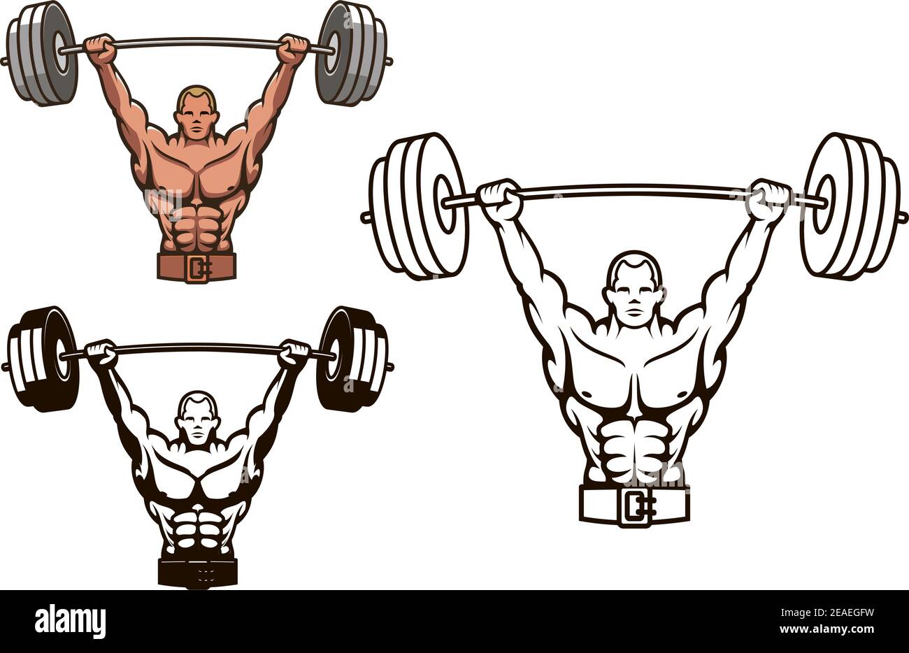 Bodybuilder man competition Cut Out Stock Images & Pictures - Alamy