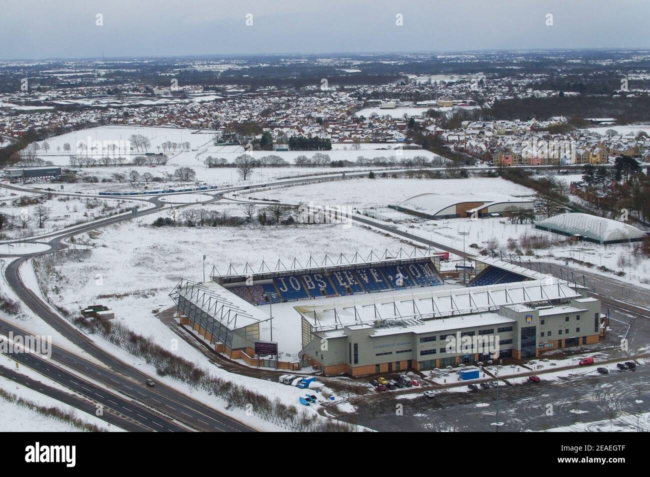Snowy conditions in colchester hi-res stock photography and images - Alamy