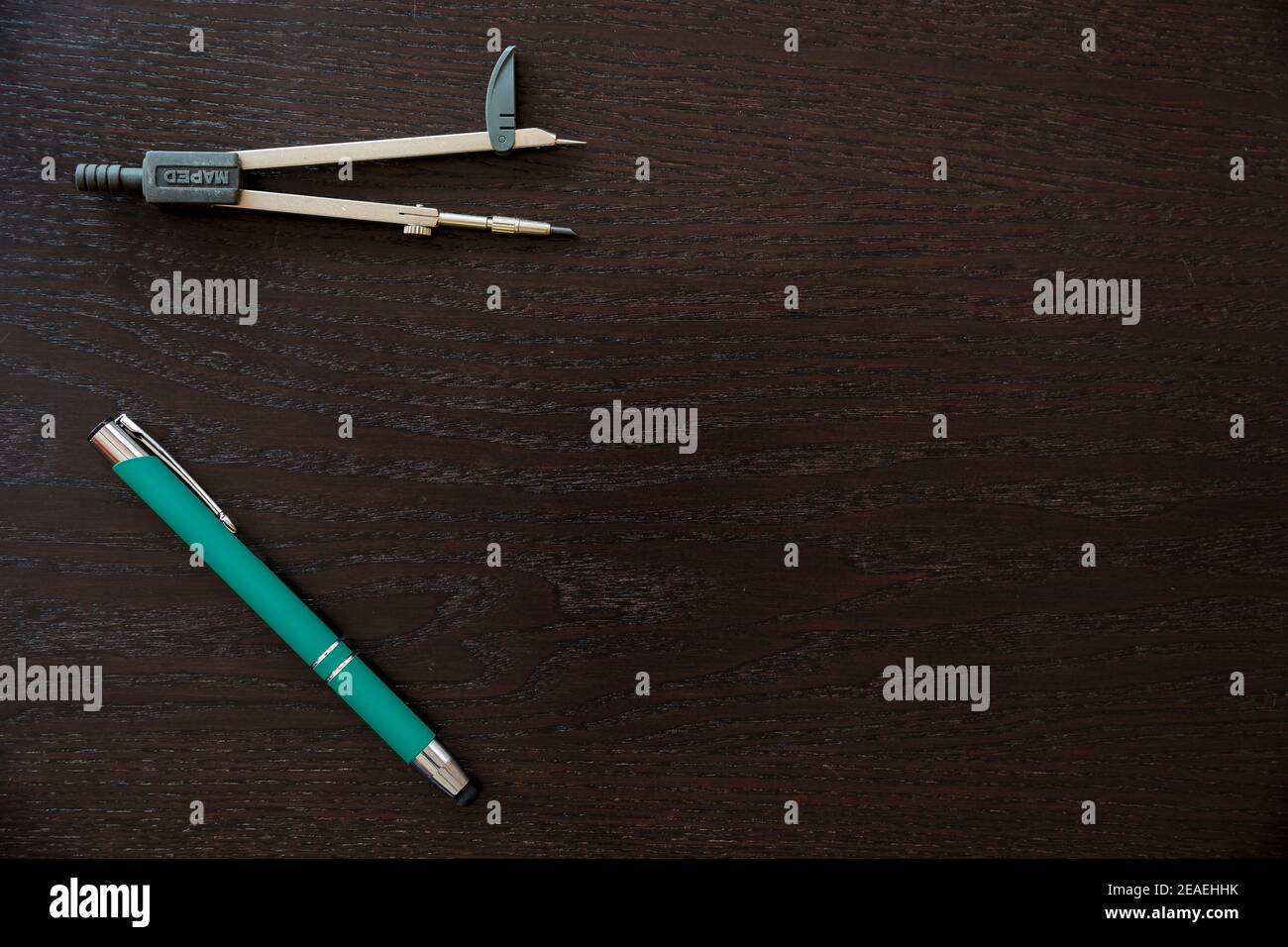 pen and drawing compass to personalize with the logo of your company ...