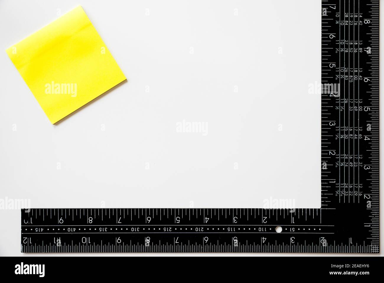 Note sticker, and carpenter's square to personalize with the logo of ...