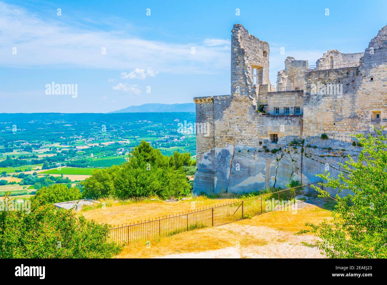Chateau de Lacoste in France Stock Photo - Alamy