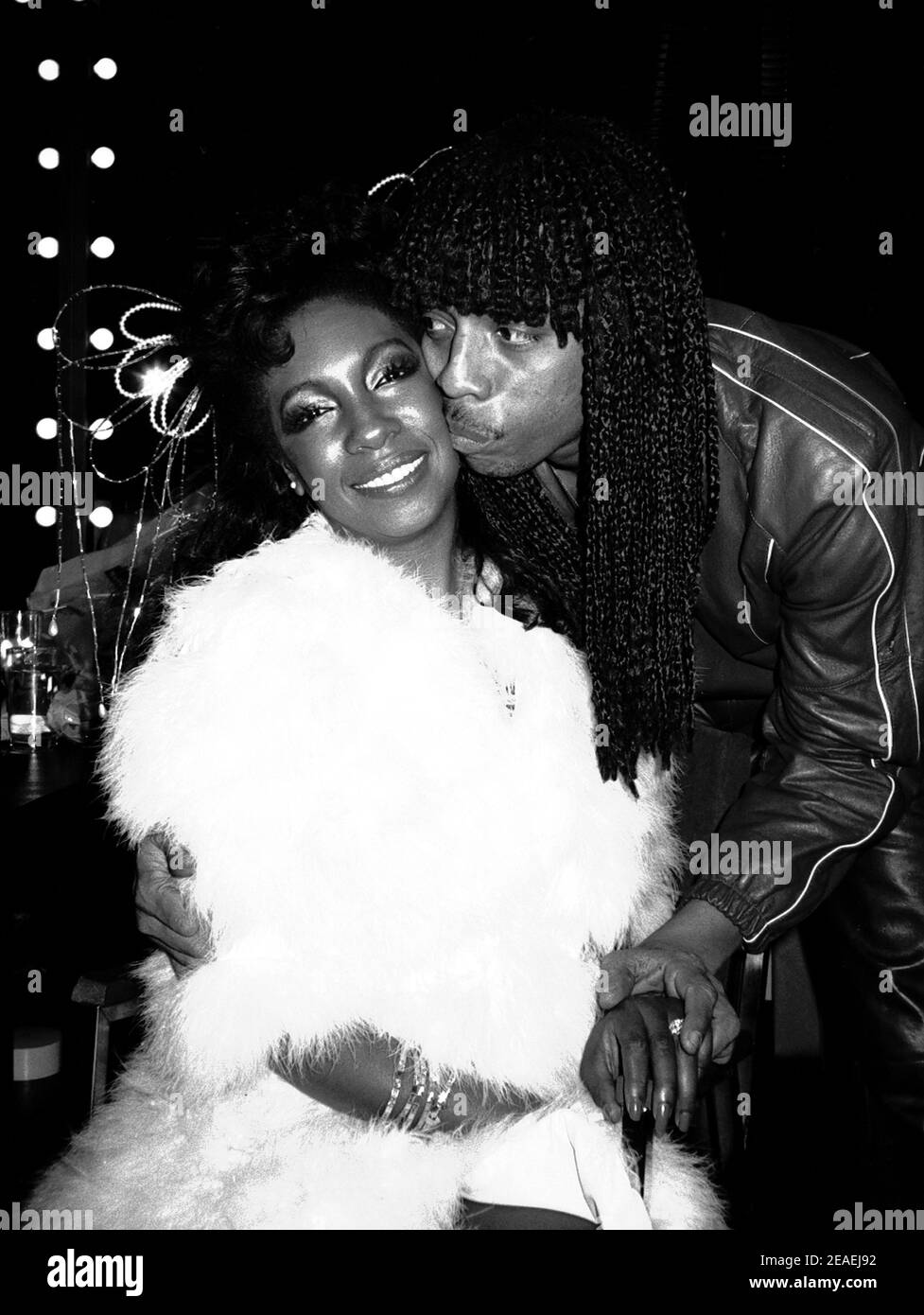 **File Photo** Mary Wilson Has Passed Away. Rick James visits Mary ...