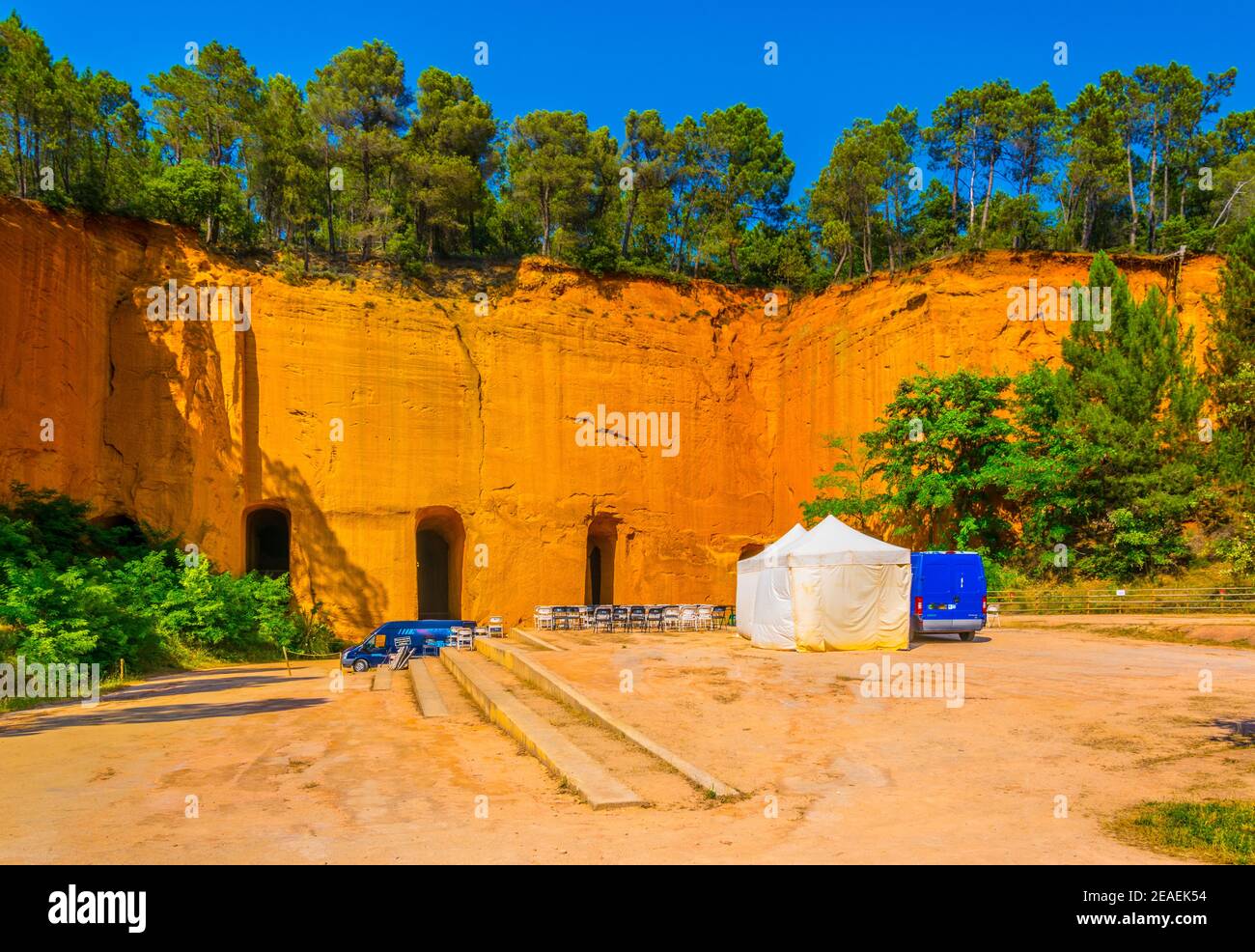 Former ochre mine hi-res stock photography and images - Alamy