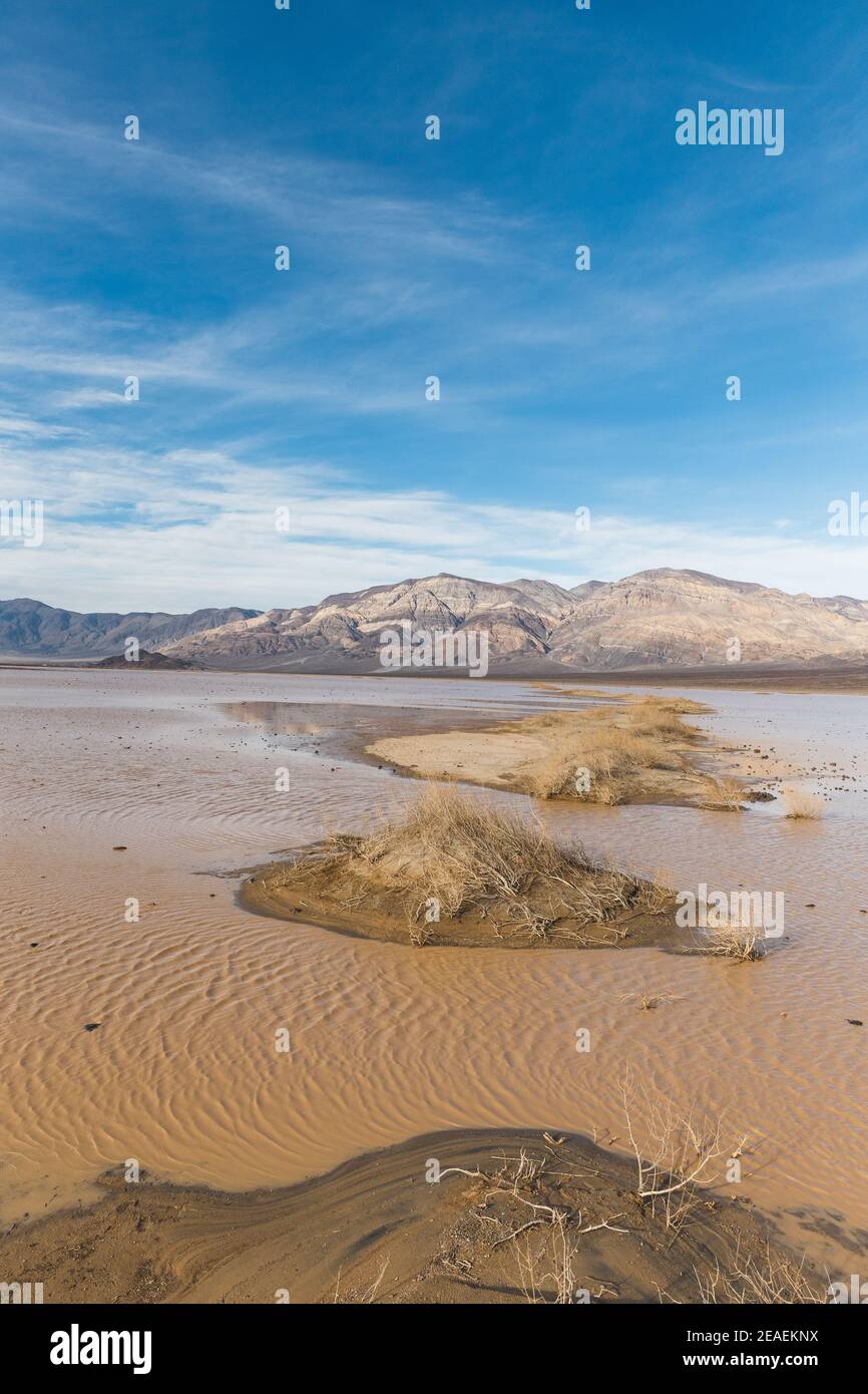 Death valley national park flood hi-res stock photography and images ...