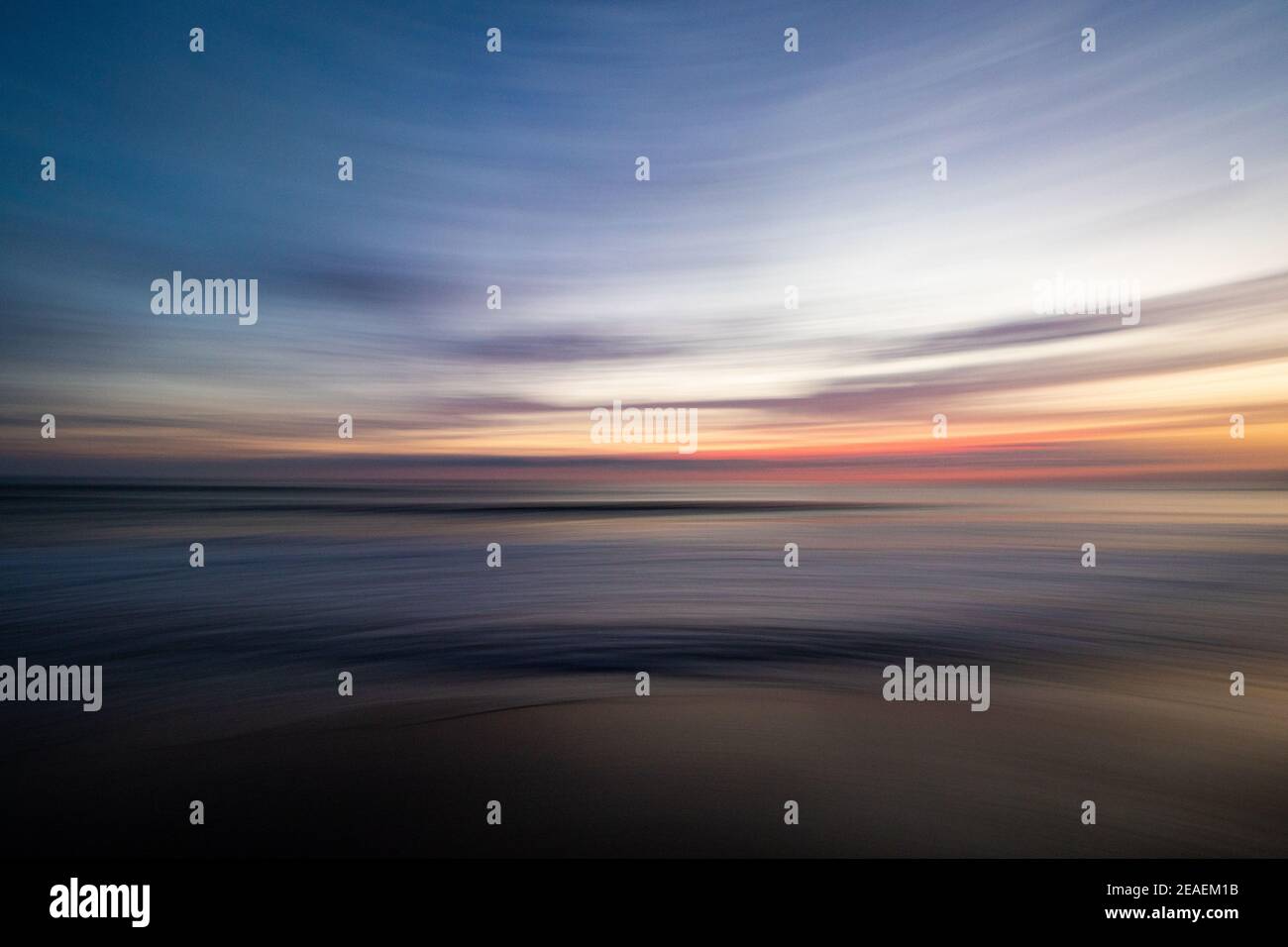 Blurred colorful sunset background Stock Photo - Alamy