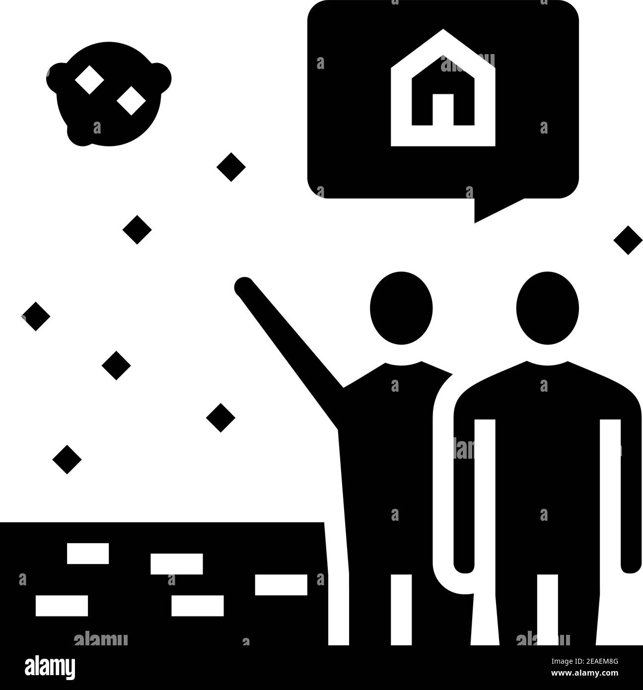 Colony new house Stock Vector Images - Alamy