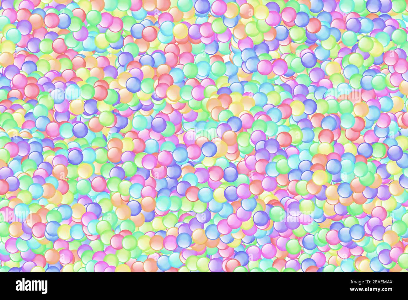 Texture of colorful ball-like elements background Stock Photo - Alamy