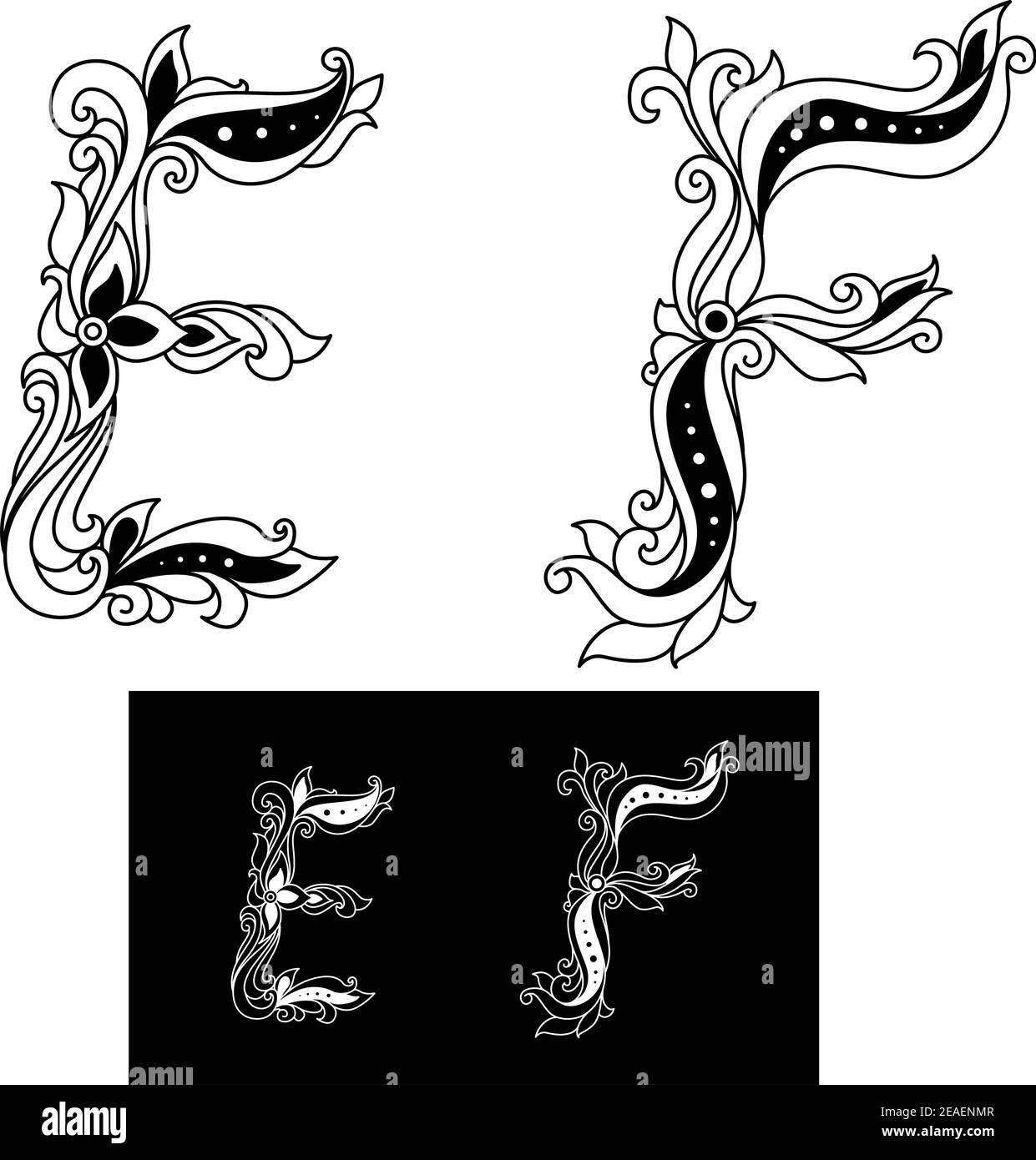 Ornate Capital Letters High Resolution Stock Photography and Images - Alamy