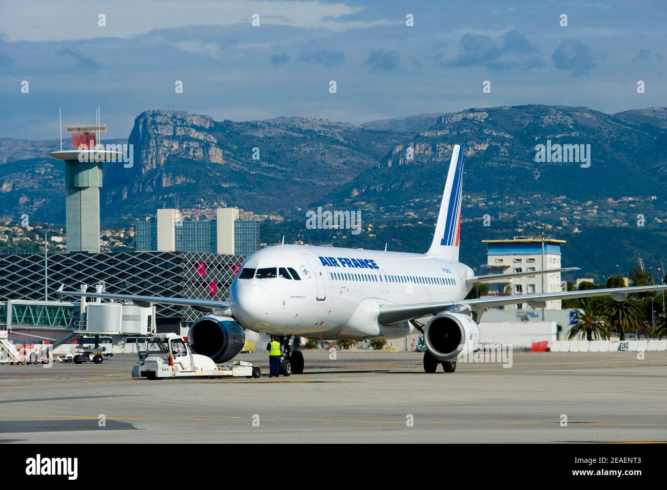 Nice cote d'azur airport aerial hi-res stock photography and images - Alamy
