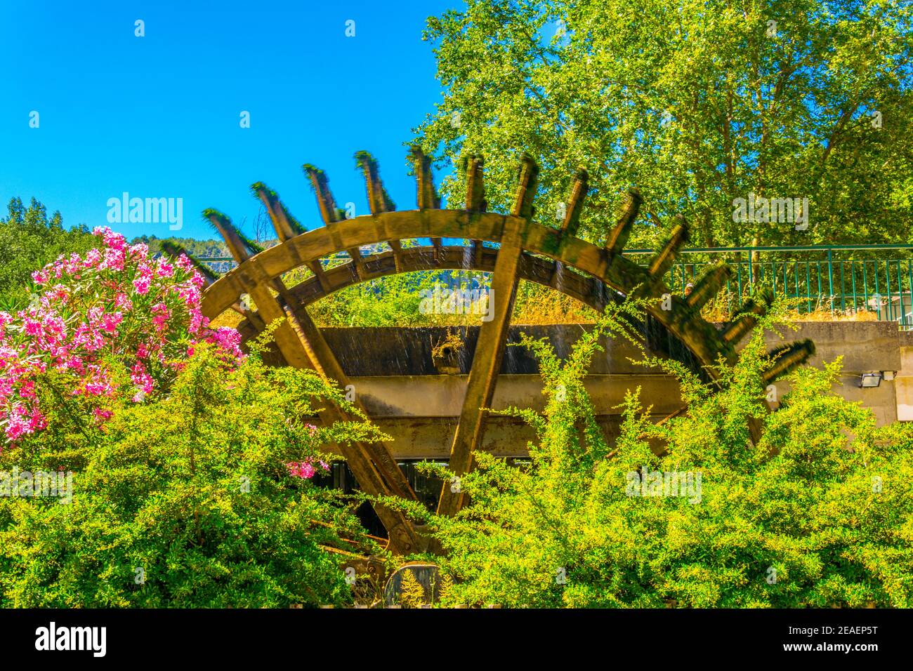 Water wheel old paper mill hi-res stock photography and images - Alamy