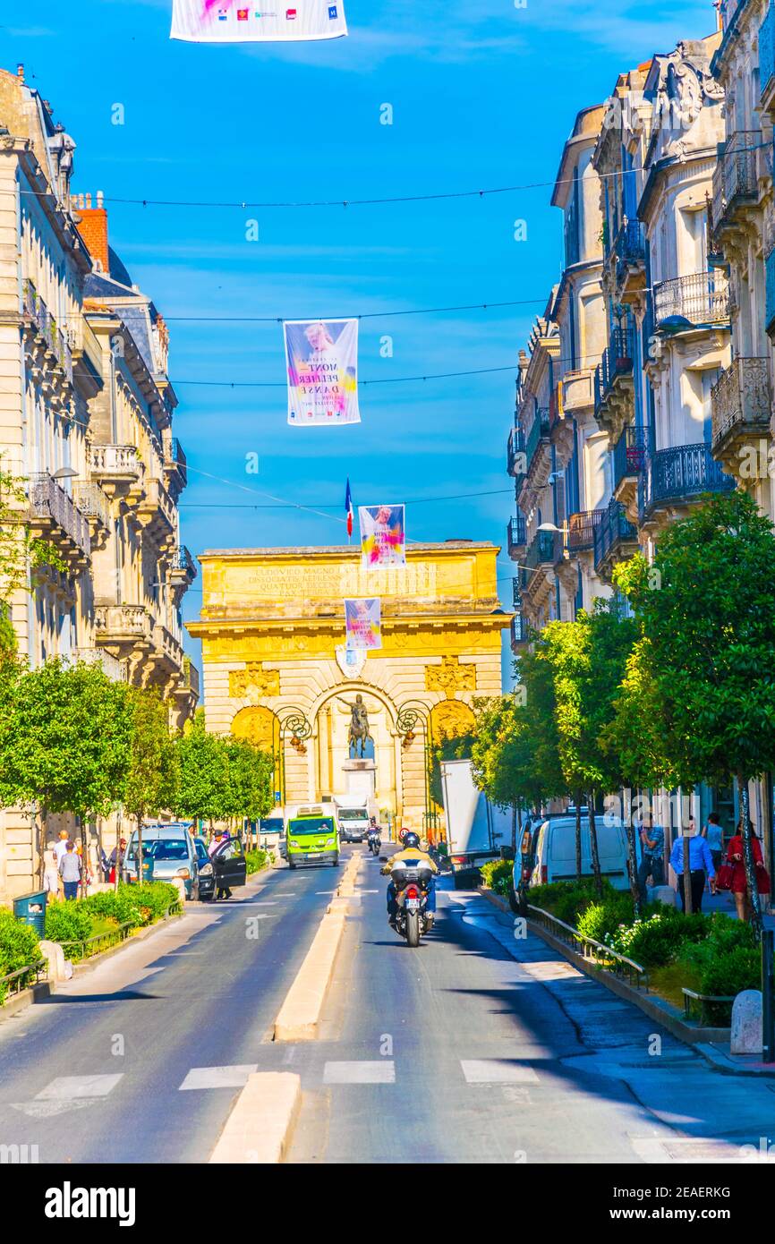 Montpellier flag hi-res stock photography and images - Alamy