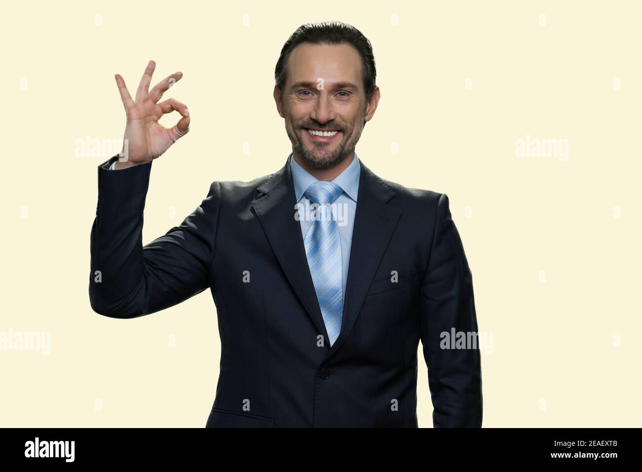 Middleaged worker portrait smiling hi-res stock photography and images ...