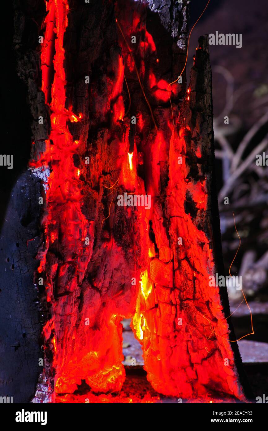 Smouldering ash hi-res stock photography and images - Alamy