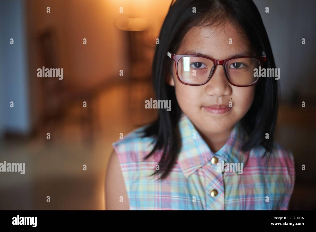 Portrait of a girl with a confident personality Stock Photo - Alamy