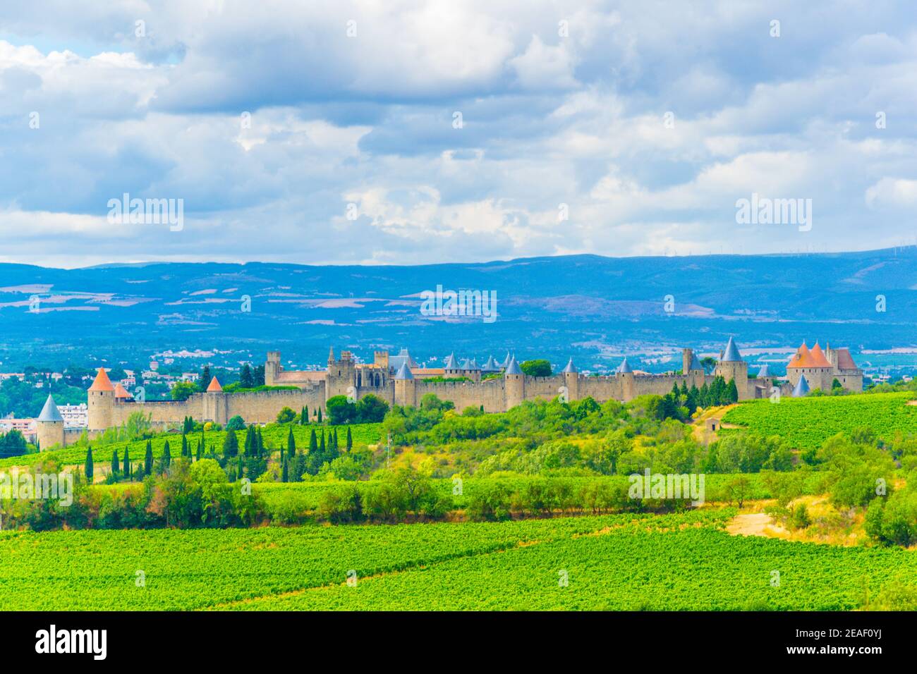 Rural medieval castle france fortification hi-res stock photography and ...