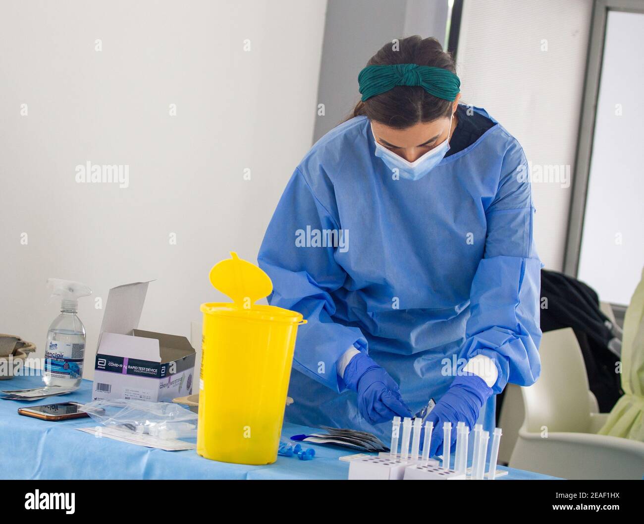Personal protective equipment suit hi-res stock photography and images ...