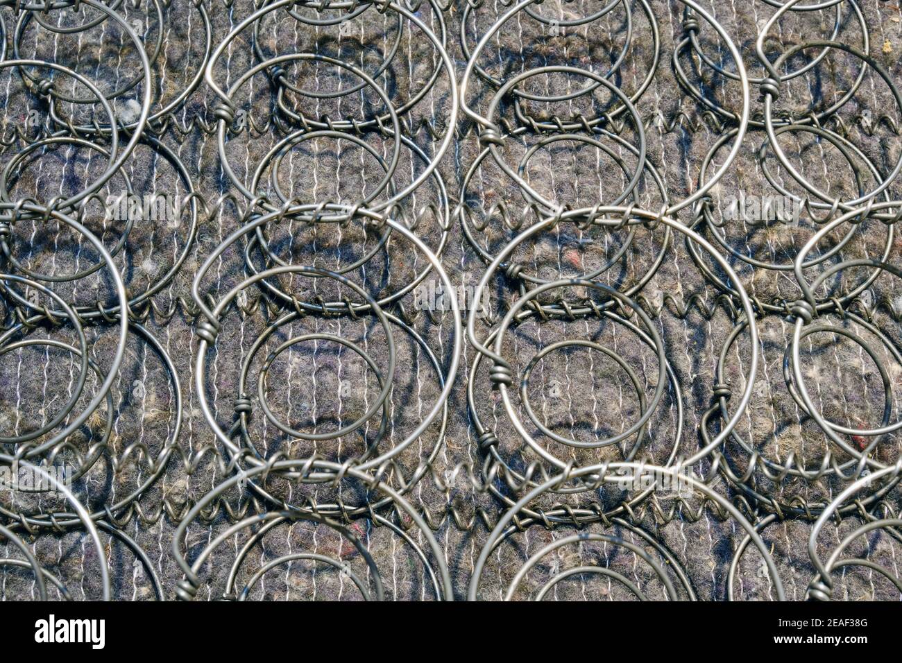 Old sofa springs hi-res stock photography and images - Alamy
