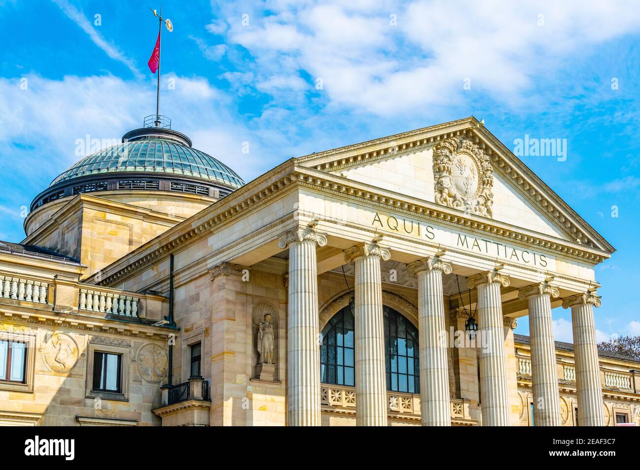 Kurhaus in Wiesbaden, Germany Stock Photo - Alamy