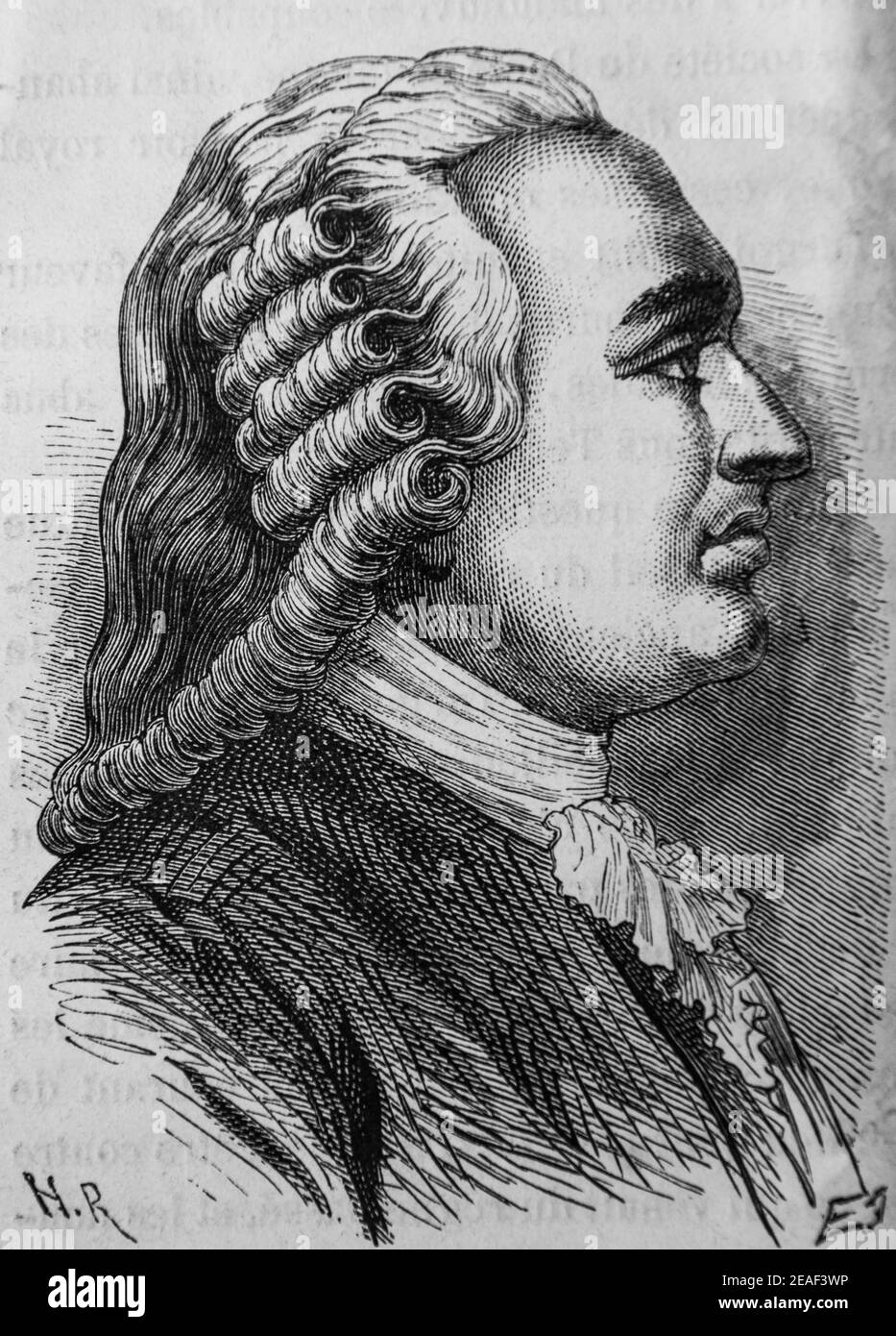 Turgot portrait hi-res stock photography and images - Alamy