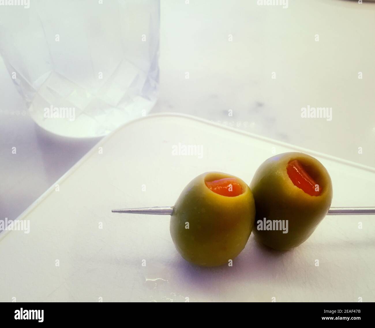 Olive on a stick hi-res stock photography and images - Alamy