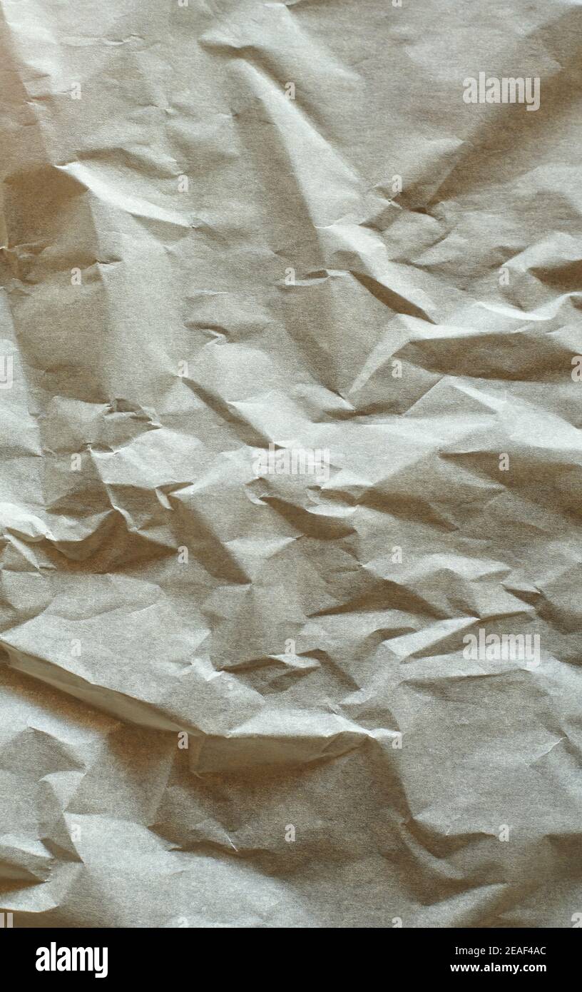 Background of the crumbled paper Stock Photo - Alamy