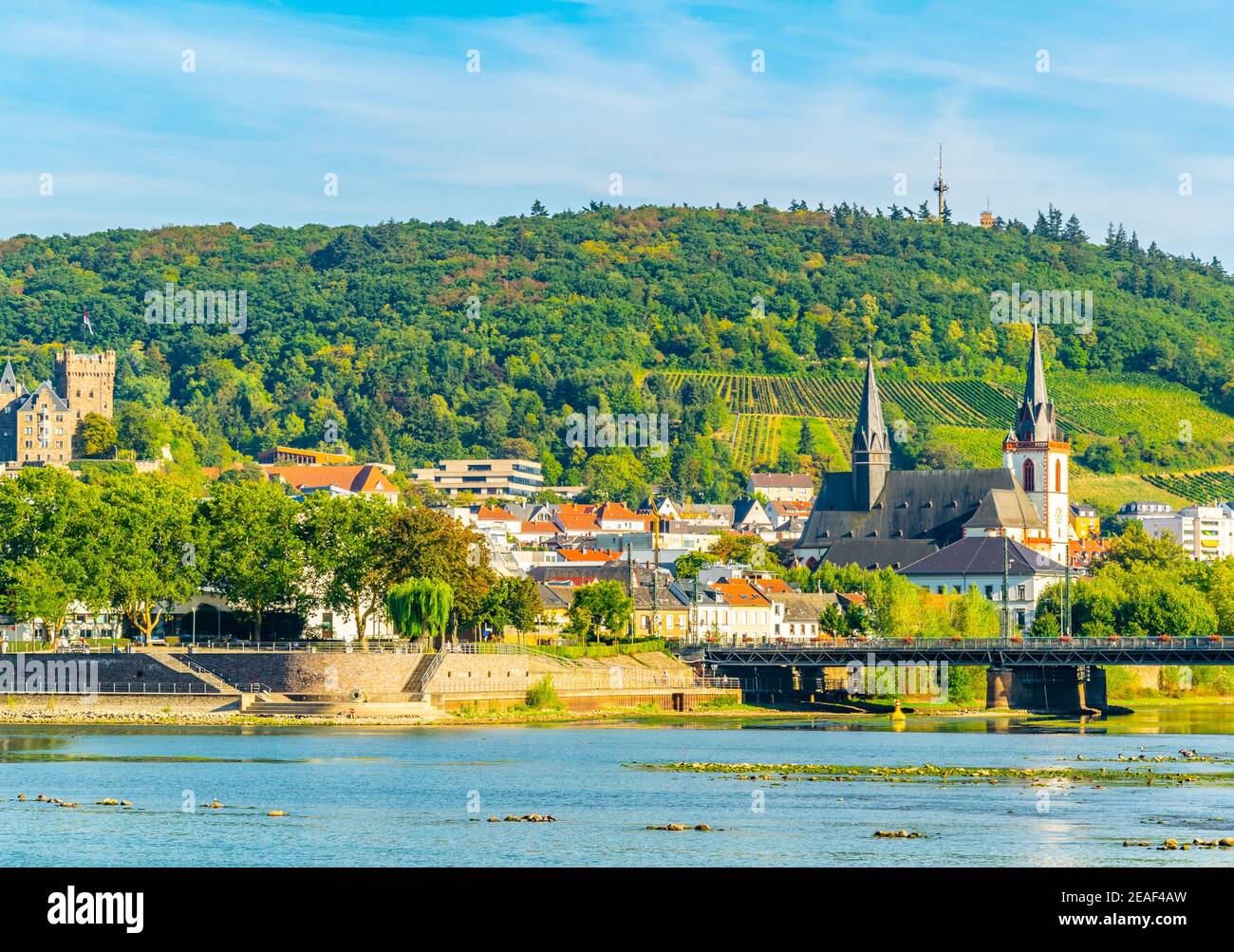Bingen town in Germany Stock Photo - Alamy