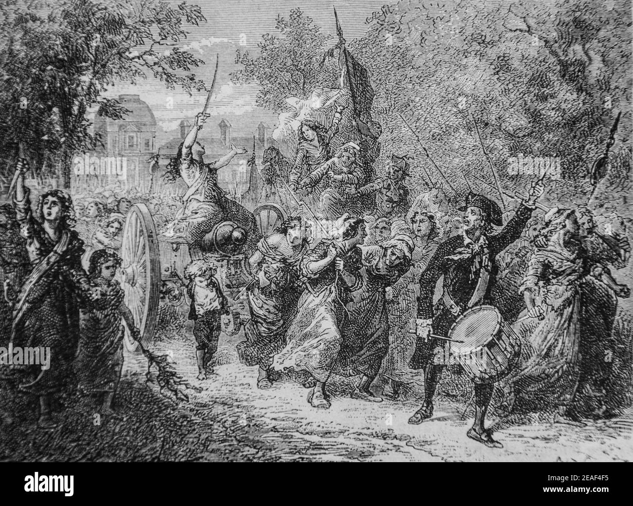 les femmes de paris marchant sur versailles, 1672-1792,histoire de ...