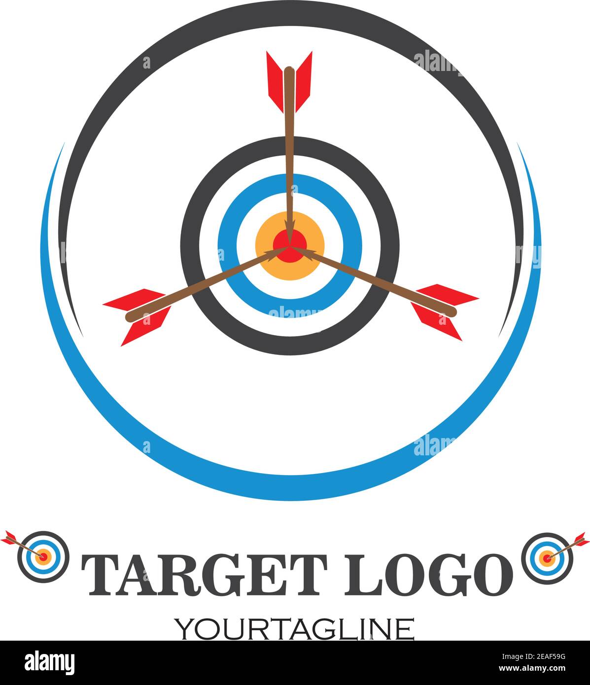 Shooting at goals Stock Vector Images - Alamy