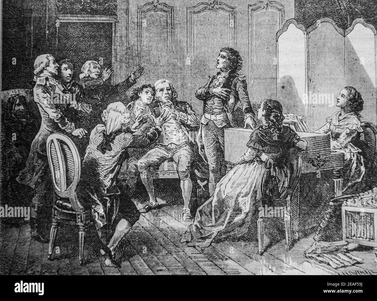 la marseillaise, 1672-1792,histoire de france par henri martin,editeur ...