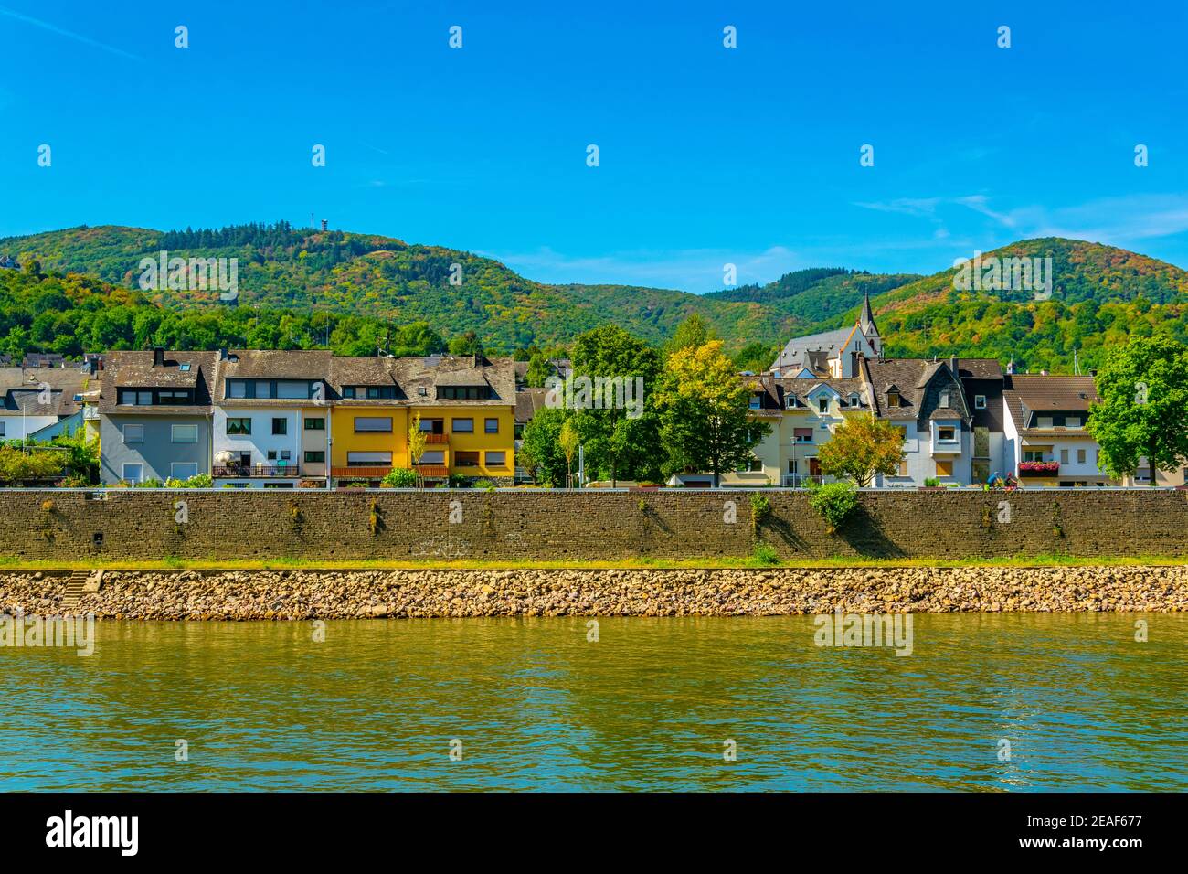 Bad Salzig town in Germany Stock Photo - Alamy
