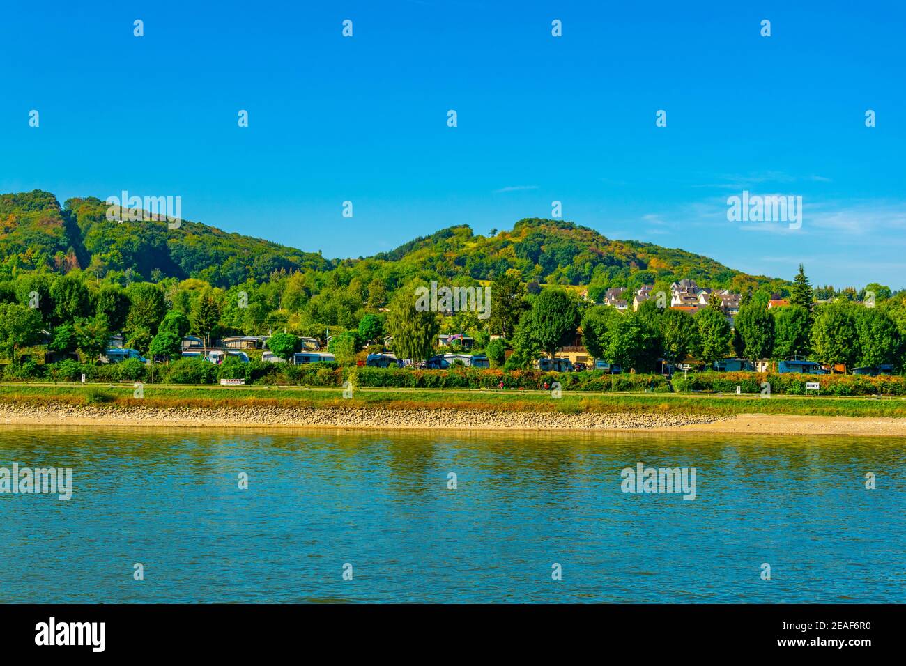 River Rhein near Koblenz in Germany Stock Photo - Alamy
