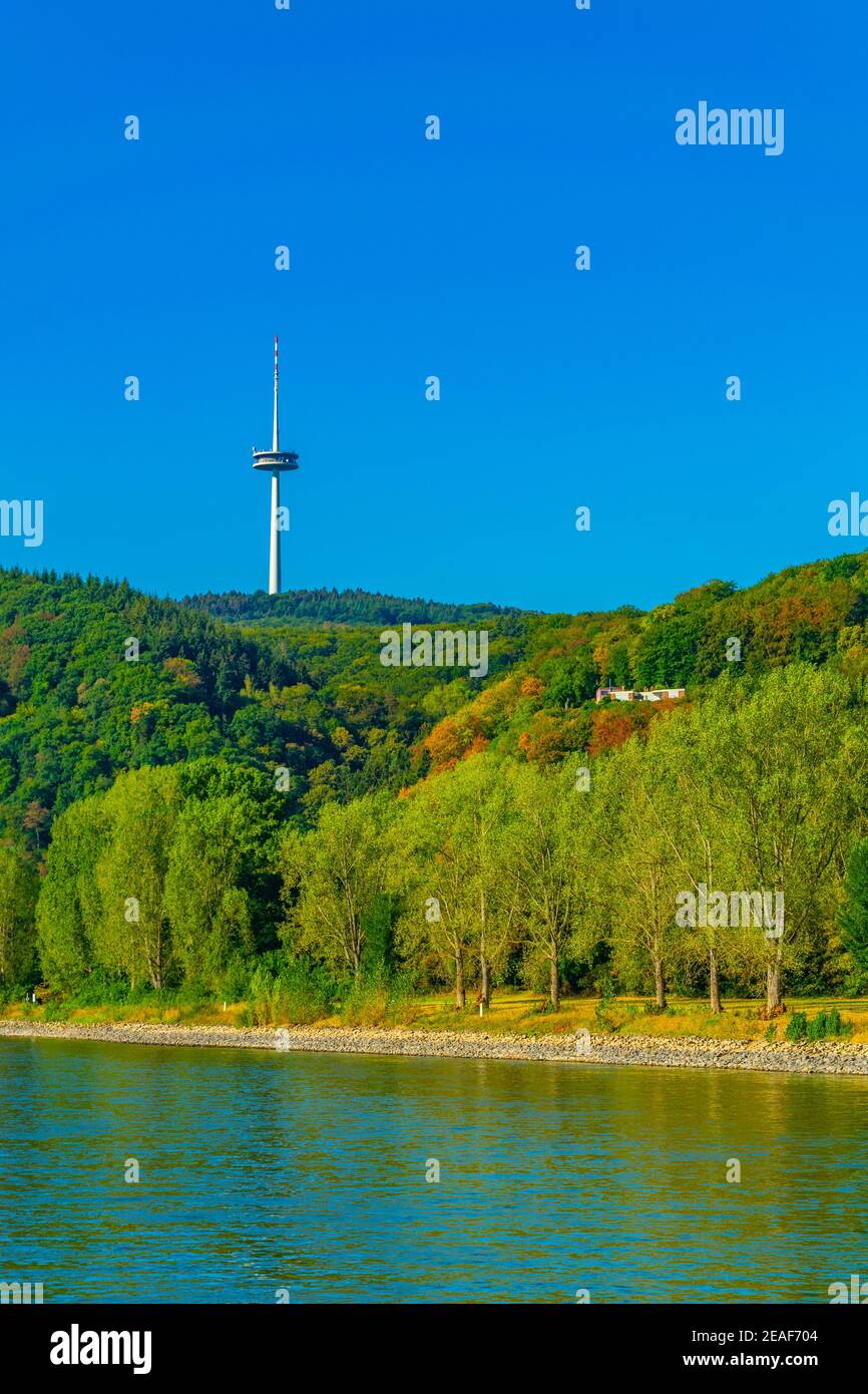 TV tower in Koblenz, Germany Stock Photo - Alamy