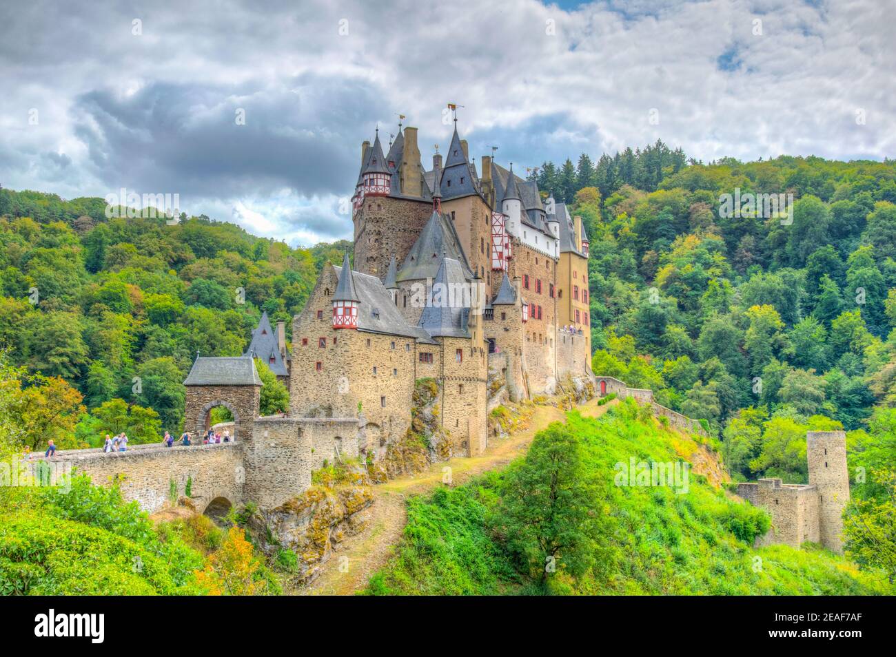 Eltz castle in Germany Stock Photo - Alamy