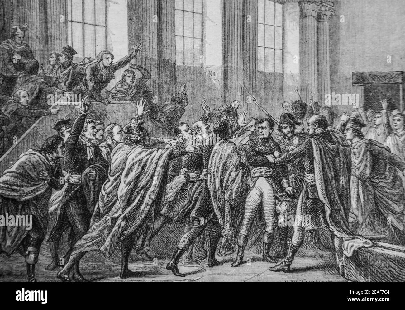 le dix huit brumaire, 1792-1804,histoire de france par henri martin ...